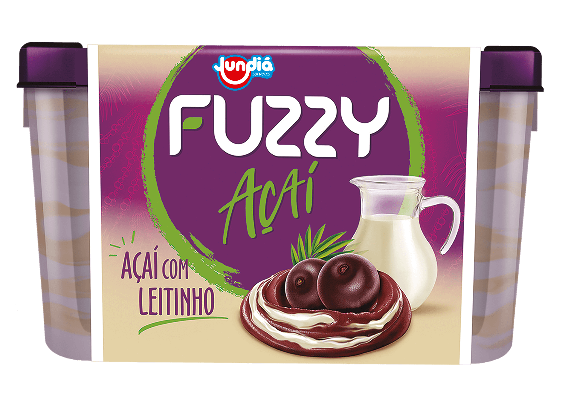 Linha de Potes - Fuzzy Açaí